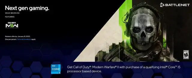 Intel Gift - Call of Duty Bundle (i5) - Newegg.ca