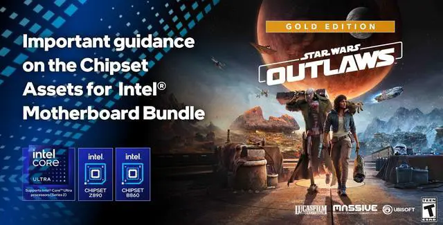 Intel Game Bundle - Star Wars Outlaws - Newegg.com