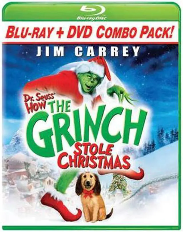 Dr. Seuss' How the Grinch Stole Christmas (Combo Pack / Blu-Ray ...