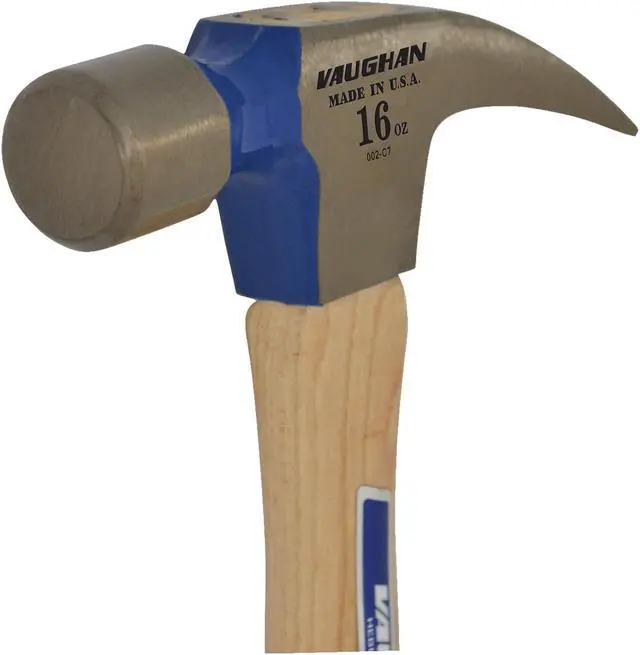 VAUGHAN & BUSHNELL MFG CO 16 Oz 13" Wood Handle Smooth Face Pro-16 ...