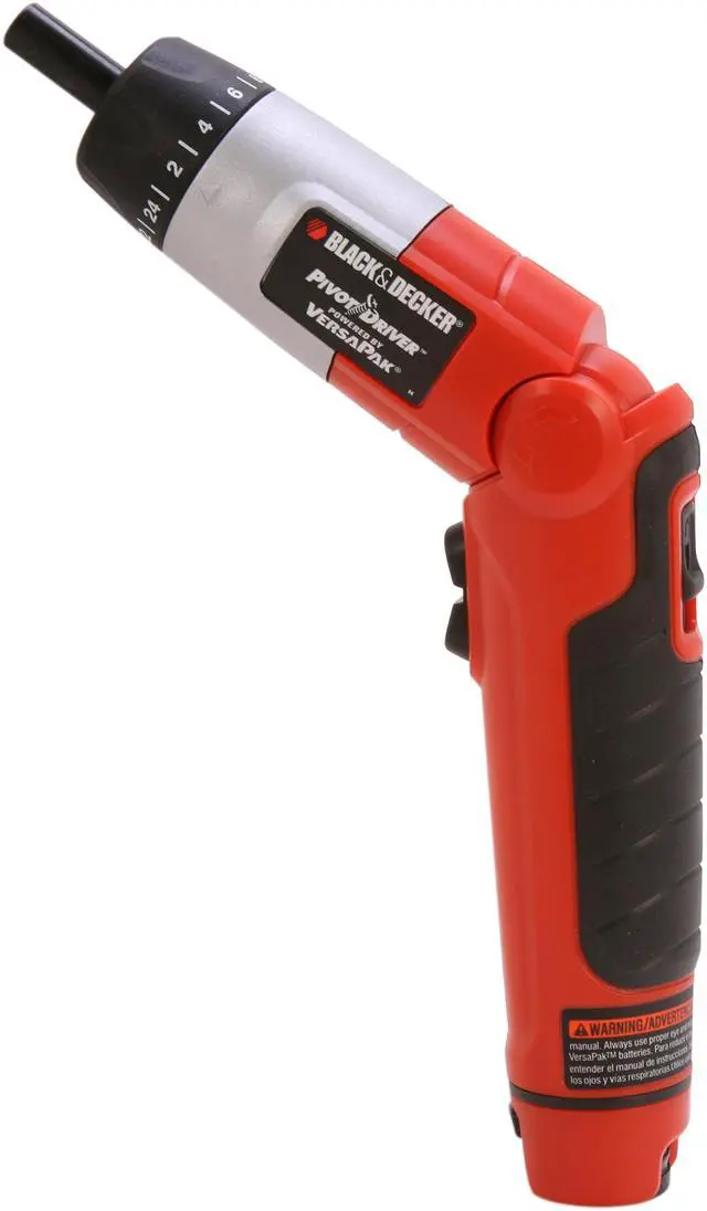 Black & Decker VP810 Versapak 3.6V Rechargeable Screwdriver - Newegg.com