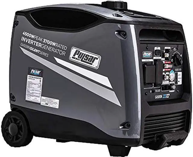 Pulsar Products G450RN, 4500W Portable Quiet Inverter Remote Start ...