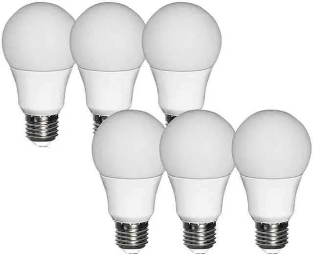 Thinklux 6-PK-TKUA19S02-8.2W-830 60 Watts Equivalent LED Light Bulb ...