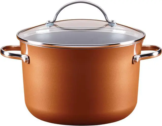 Farberware Luminescence Aluminum Nonstick Cookware Set, 16-Piece ...