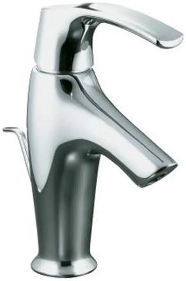 KOHLER K-19480-4-CP Symbol Single-Control Lavatory Faucet - Newegg.com