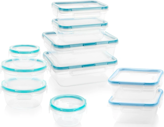 Snapware Total Solutions 20-piece Plastic Food Storage Container Set ...
