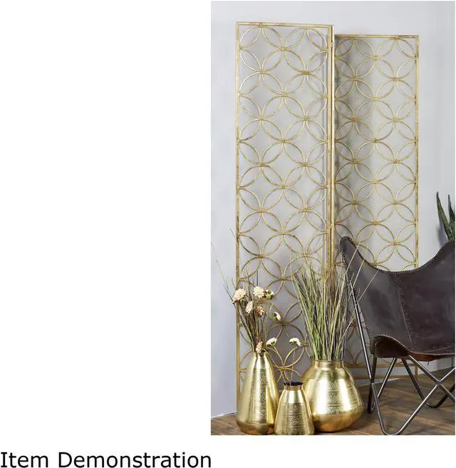 UMA Enterprises 304625 Metal Wire 3 Panel Screen, 57"W, 79"H - Newegg.com