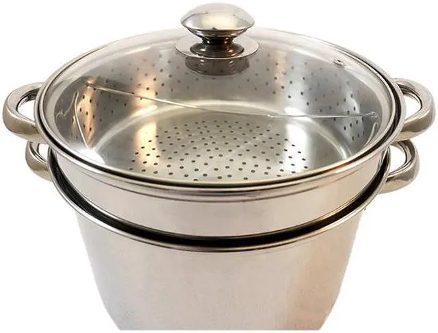 Stainless Steel 4-piece Multi-purpose Pasta Cooker - Newegg.com