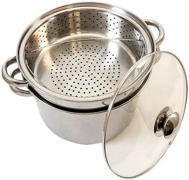 Stainless Steel 4-piece Multi-purpose Pasta Cooker - Newegg.com