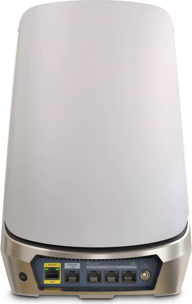 Netgear Orbi RBRE960 Wi-Fi 6E IEEE 802.11ax Ethernet Wireless Router ...