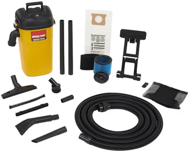 SHOP-VAC 3942010 Industrial Wall-Mount Vac, 5 gal Capacity - Newegg.com