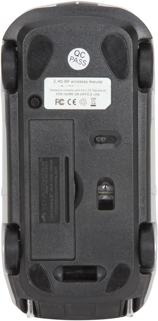 Road Mice Hp-11Fdmgsxk Ford, R Mustang, R Wireless Mouse , Silver/Black ...