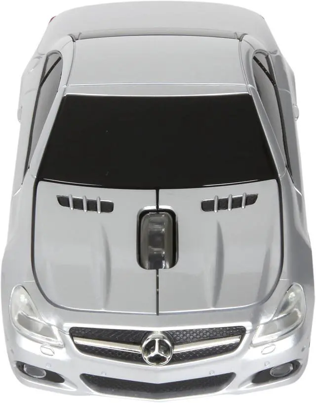 Road Mice Mercedes SL550 HP-11MBS5SXA Silver 1 x Wheel USB RF Wireless ...
