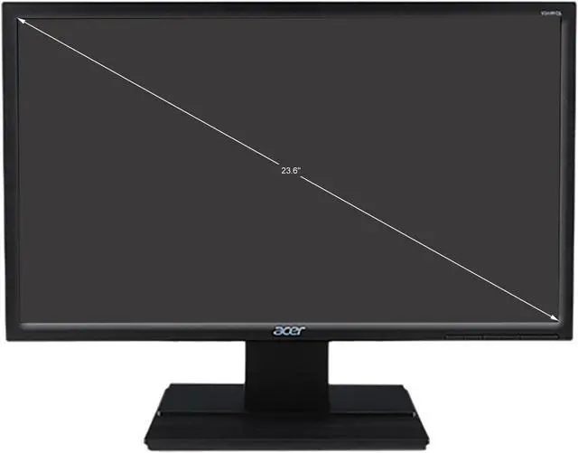 Acer V246HQL 24" (23.6" viewable) Full HD LED LCD Monitor - 16:9 ...