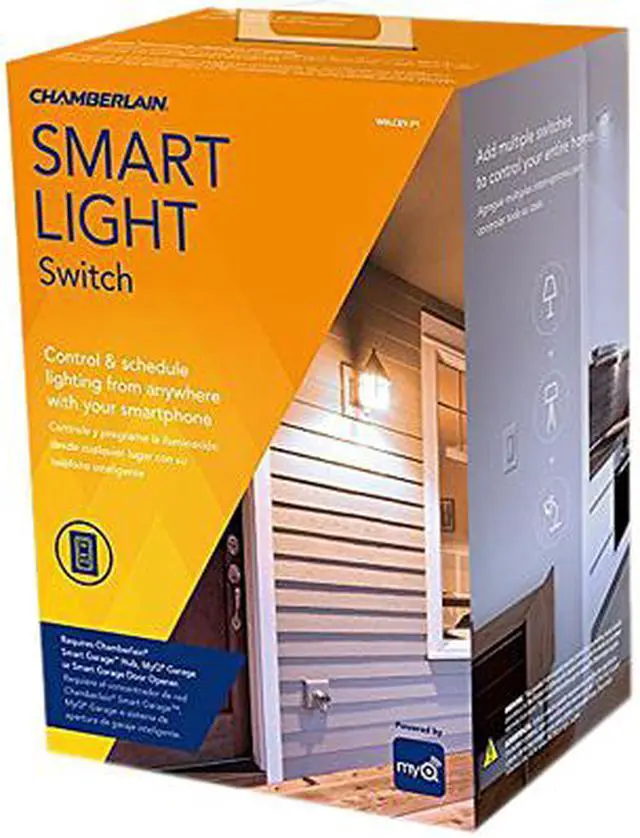 Chamberlain Myq Light Switch WSLCEV-P1 Unit: EACH - Newegg.com