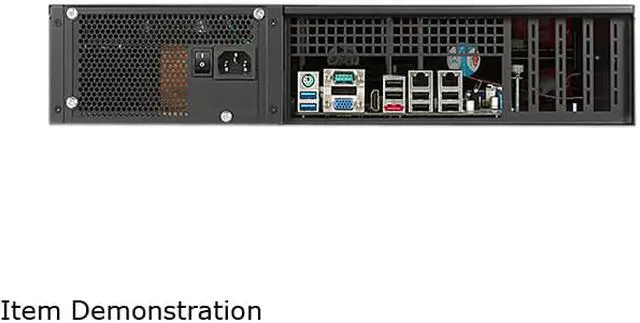 iStarUSA 2U 3.5" 8-Bay Trayless Storage Server Rackmount Chassis ...