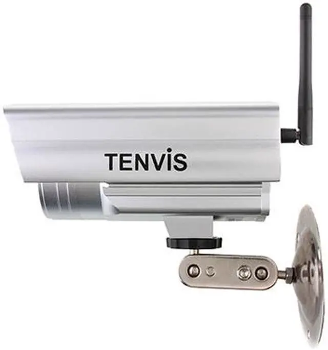 TENVIS IP602W Outdoor Day/Night w/ 30 IR LEDs Motion Detection Wireless ...