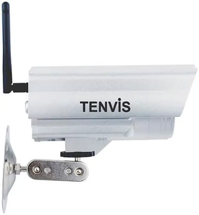 TENVIS IP602W Outdoor Day/Night w/ 30 IR LEDs Motion Detection Wireless ...