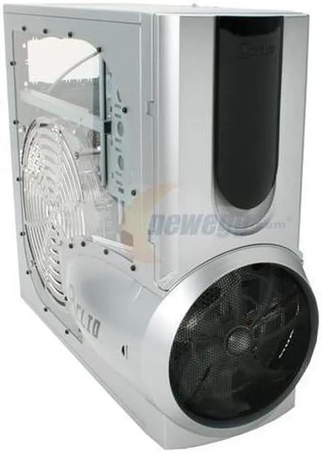 XCLIO A380PLUS-SL Fully Silver High Gloss Finish Computer Case - Newegg.com