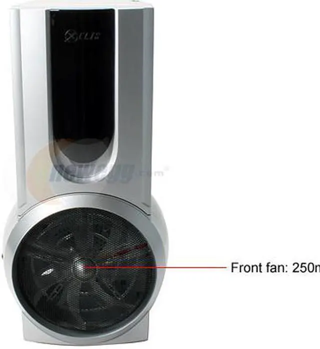 XCLIO A380PLUS-SL Fully Silver High Gloss Finish Computer Case - Newegg.com
