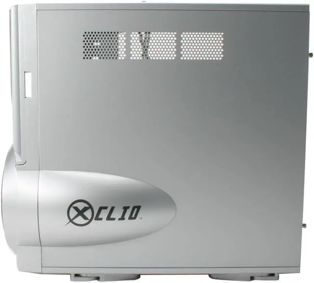 XCLIO A380PLUS-SL Fully Silver High Gloss Finish Computer Case - Newegg.com