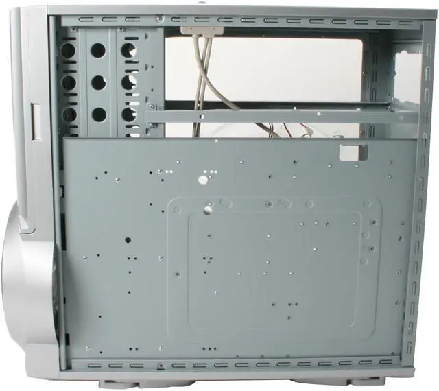 XCLIO A380PLUS-SL Fully Silver High Gloss Finish Computer Case - Newegg.com