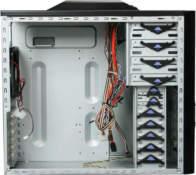 XCLIO Godspeed 737 Fully Black Finish Computer Case - Newegg.com