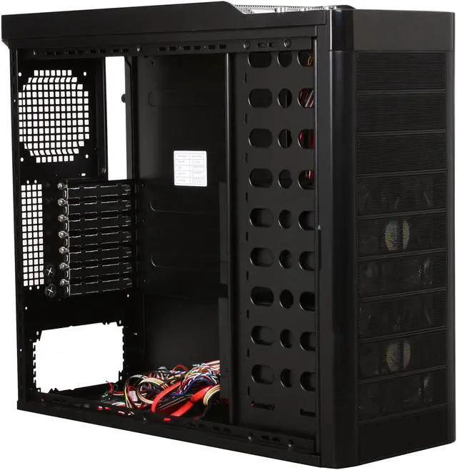 XCLIO Blackhawk Color Black Finish Extreme Cooling PC Case - Newegg.com
