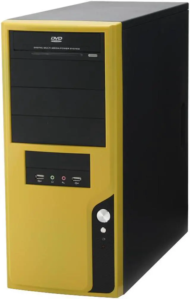ATOP Decorative AT-AP101-YE Yellow Computer Case - Newegg.com