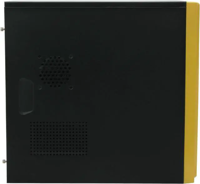 ATOP Decorative AT-AP101YE-KM Black / Yellow Computer Case with ...