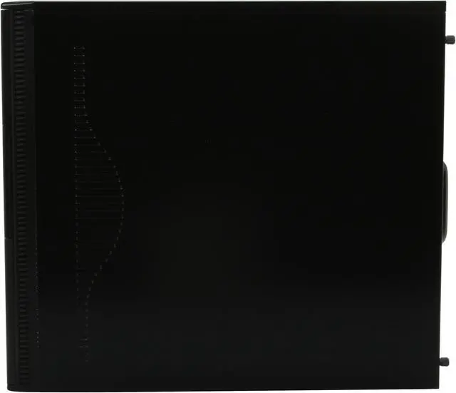 ATOP AT-AP588BK-KM Black / Silver Computer Case w/Black color keyboard ...