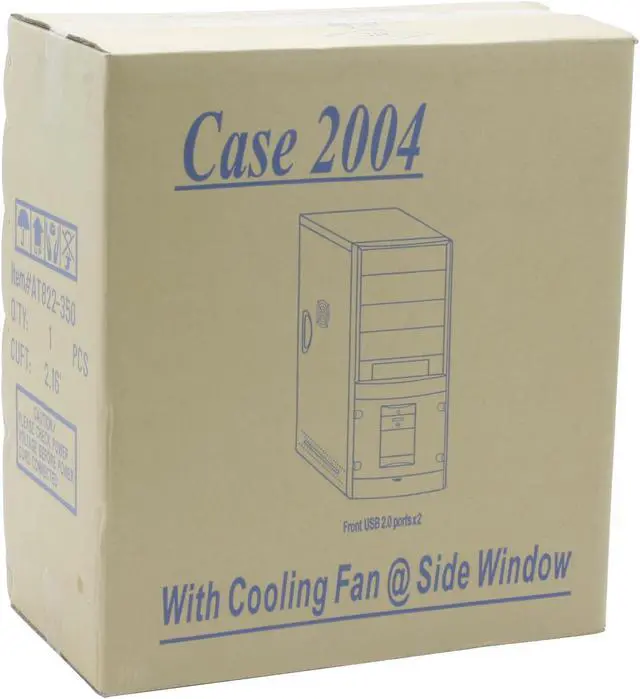 ATOP AT822-35 P4 White Computer Case - Newegg.com