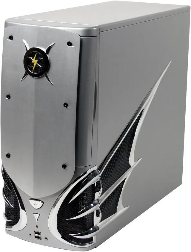 ATOP Gladiator AT878-SV 450W Silver Computer Case - Newegg.com