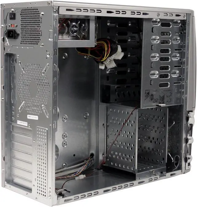 ATOP Gladiator AT878-SV 450W Silver Computer Case - Newegg.com