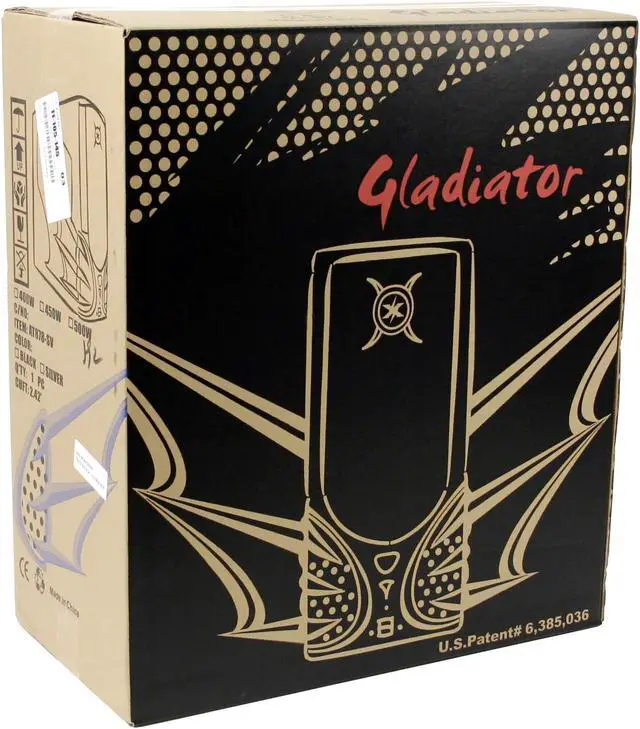 ATOP Gladiator AT878-SV 450W Silver Computer Case - Newegg.com