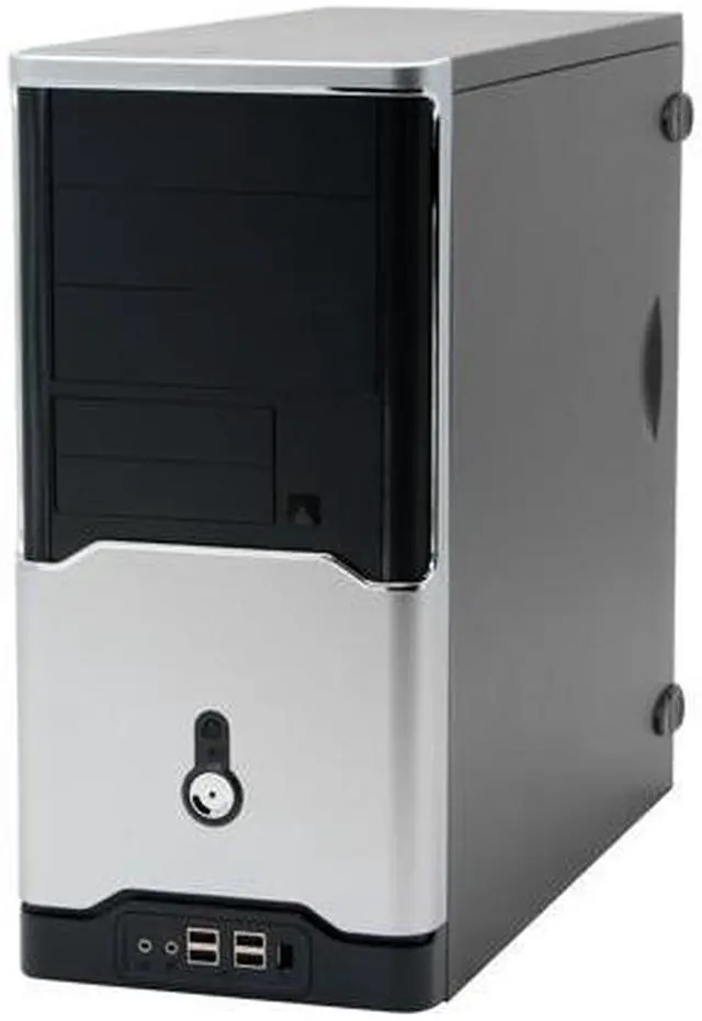 IN WIN IW-S606T2.J350SL Black/ Silver Computer Case - Newegg.com