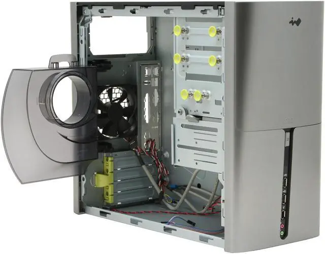 IN WIN IW-ALPHA360.DL Metallic Dark Grey Computer Case - Newegg.com