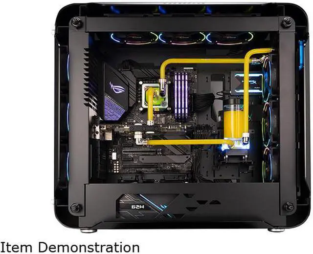 In Win 925 Black E-ATX Full Tower - Front Addressable RGB Display ...