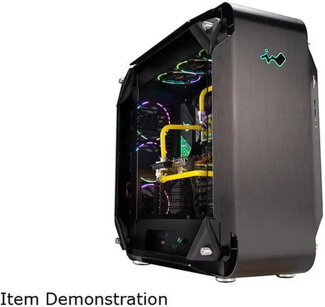 In Win 925 Black E-ATX Full Tower - Front Addressable RGB Display ...