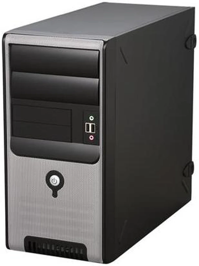 IN WIN Z583.CH350TB Black / Silver Computer Case - Newegg.com