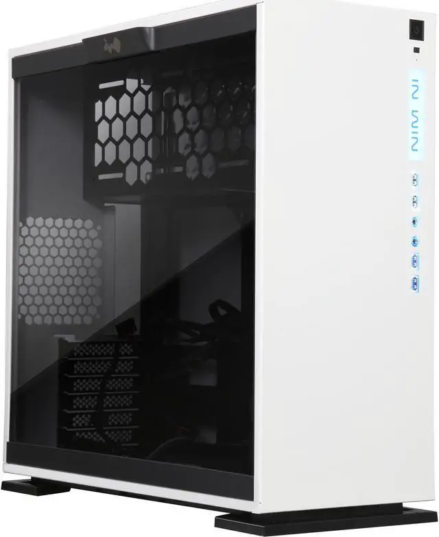 Open Box: In Win 303 White Case with One Box of Aurora Fan Starter Kit ...