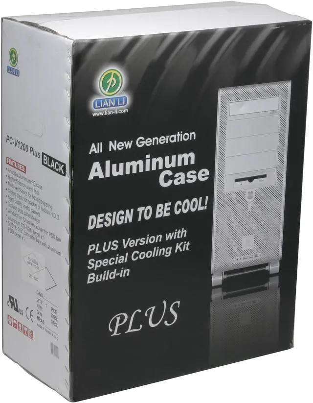 LIAN LI V COOL PC-V1200B plus Black Computer Case - Newegg.com