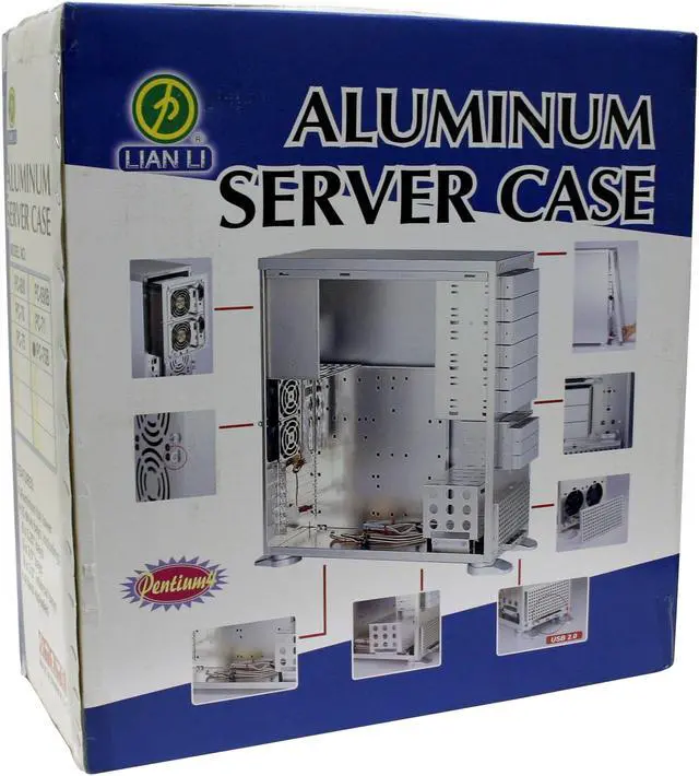 LIAN LI PC-75 Silver Computer Case - Newegg.com