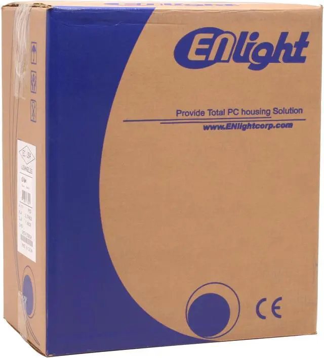 Enlight PM240157 Silver / Black Computer Case - Newegg.com