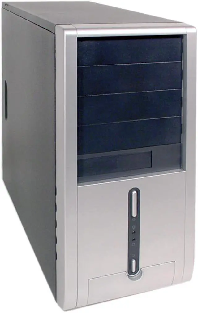 Enlight EN-4102C Black/Silver Computer Case - Newegg.com