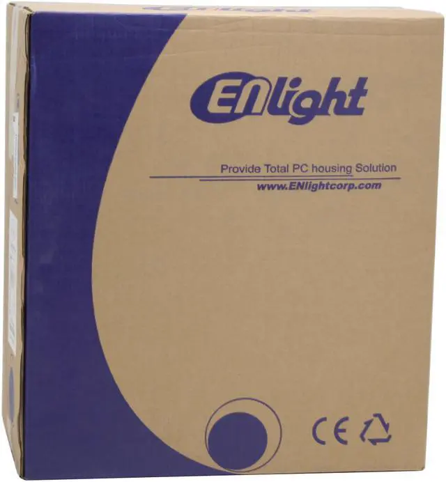 Enlight PA-410233 Black/ Silver Computer Case - Newegg.com