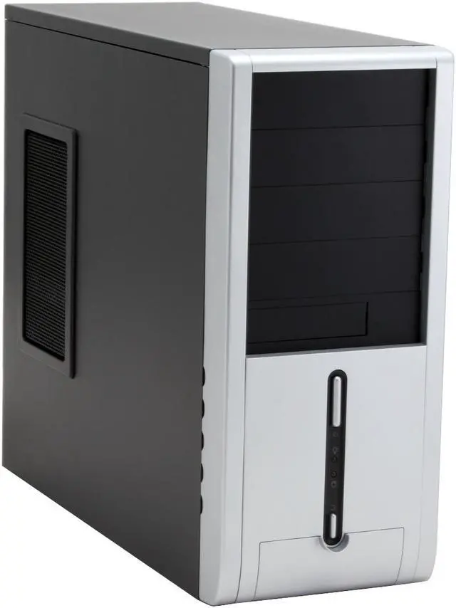 Enlight PA-410233 Black/ Silver Computer Case - Newegg.com