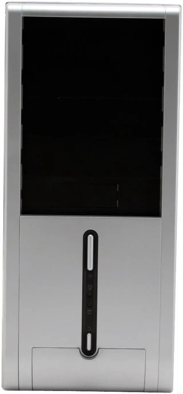 Enlight PA-410233 Black/ Silver Computer Case - Newegg.com
