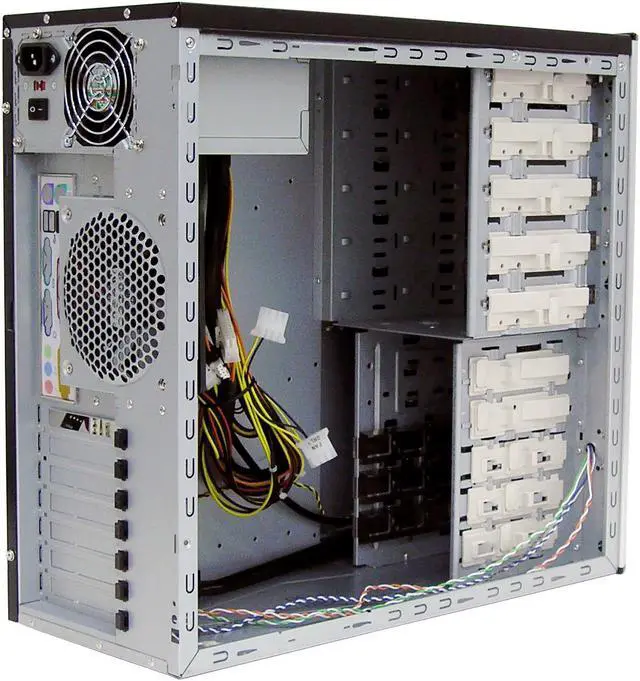 Cooler Master Centurion 5 CAC-T05-WWA Black/Silver Computer Case ...