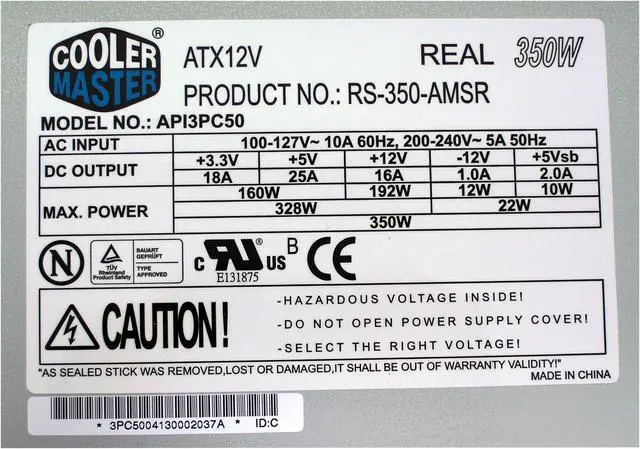 Cooler Master Centurion 5 CAC-T05-WWA Black/Silver Computer Case ...